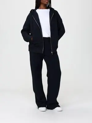 Max Mara Wide Leg Sweatpants - Navy