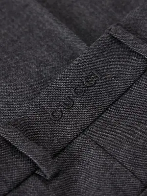 Gucci Pleated Wool-twill Pants
