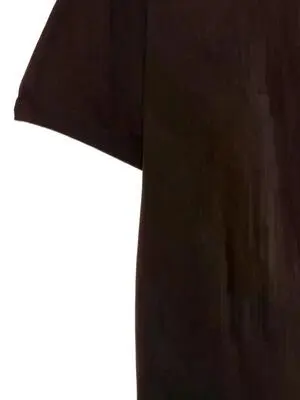 LARDINI Wool T-shirt - Brown