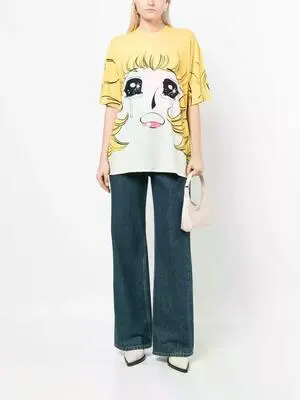 PUSHBUTTON Graphic-print T-shirt Dress