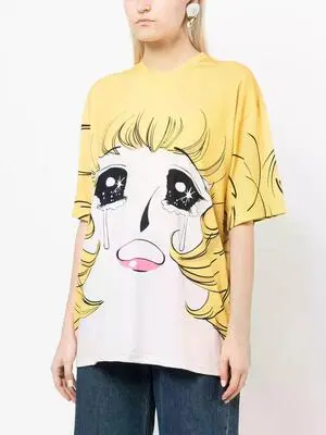 PUSHBUTTON Graphic-print T-shirt Dress