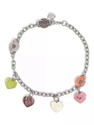 Bimba Y Lola Heart-charm Necklace - Silver