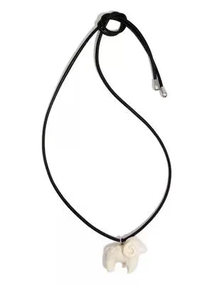 Bimba Y Lola Animal Pendant Necklace - White
