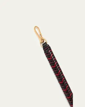 Loewe Woven Leather Shoulder Strap