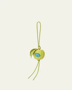 Loewe Granny Smith Apple Bag Charm - Green