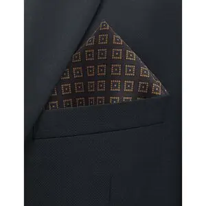 Dunhill Diamon Neats Silk Pocket Square