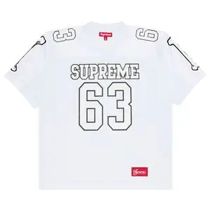 Supreme Bones Football Jersey - White