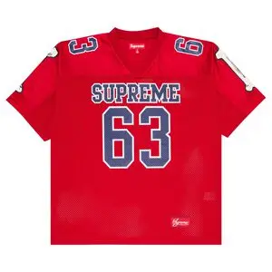 Supreme Bones Football Jersey - Red
