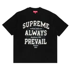 Supreme Always Prevail Short-sleeve Top - Black