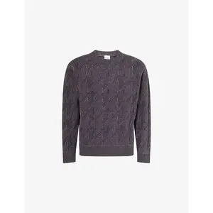 Paul Smith Jacquard-pattern Crewneck Wool Jumper