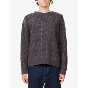 Paul Smith Jacquard-pattern Crewneck Wool Jumper
