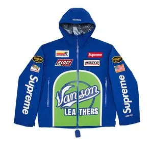 Supreme X Vanson Leathers Gore-tex Shell Jacket - Blue