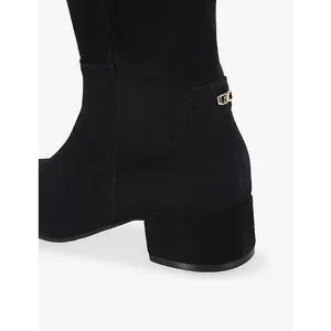 Carvela Gaia Heeled Knee-high Suede Boots