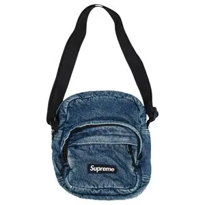 Supreme Denim Shoulder Bag - Blue
