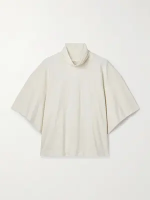 RÙADH Orbital Organic Cotton-jersey T-shirt - Neutrals