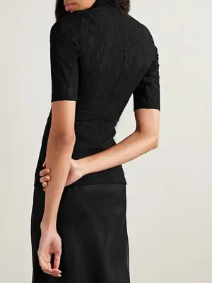 Stella McCartney Stretch Recycled Corded Lace Top