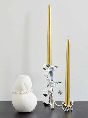 Completedworks Squeezed Small Faux Pearl-embellished Ceramic Vase