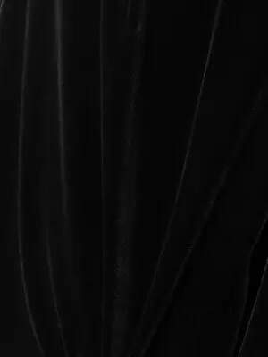 Max Mara Stretch-cotton Velvet Wide-leg Pants