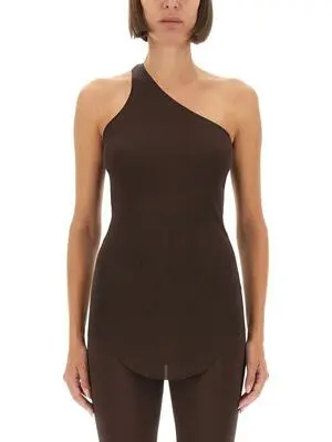 Rick Owens Rick Owens One-Piece Top - Brown