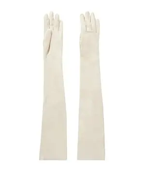 Khaite-Remo Long Leather Gloves