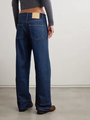 B Sides Charlot Mid-rise Wide-leg Jeans - Blue