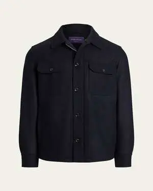 Ralph Lauren Long Sleeve Overshirts For Men