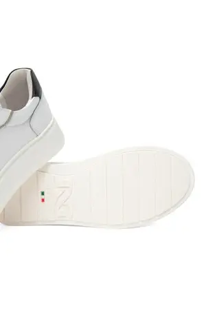 NEROGIARDINI Studded Platform Sneakers - White
