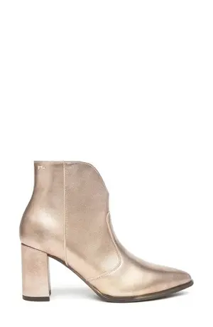 NEROGIARDINI V-cut Bootie - Gold