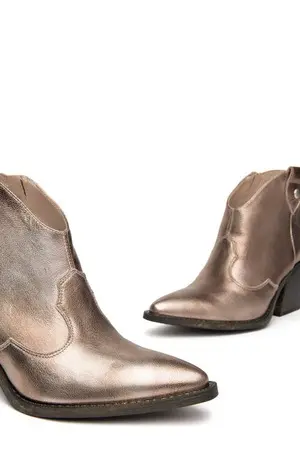 NEROGIARDINI Metallic Western Boots