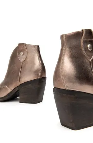 NEROGIARDINI Metallic Western Boots