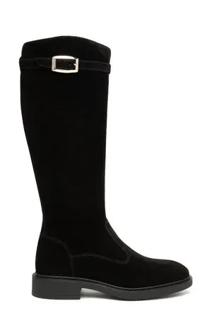 NEROGIARDINI Buckled Riding Boots - Black