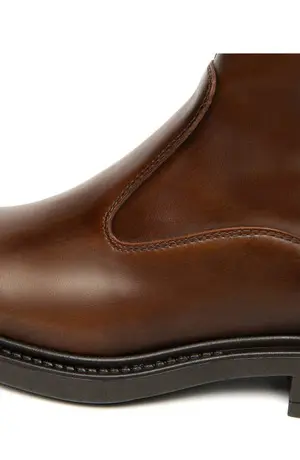 NEROGIARDINI Buckled Riding Boots - Dark Brown