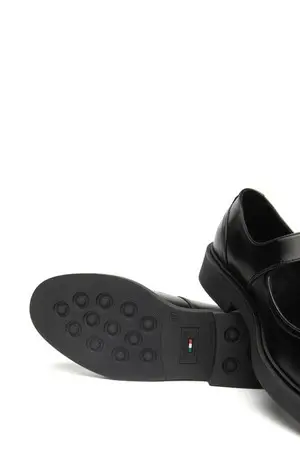 NEROGIARDINI Leather Mary Jane Flat