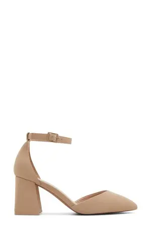 CALL IT SPRING BY ALDO Ankle Strap Pointed Toe Pumps - Light Brown