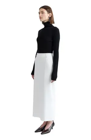 Almina Concept Slim Ribbed Turtleneck