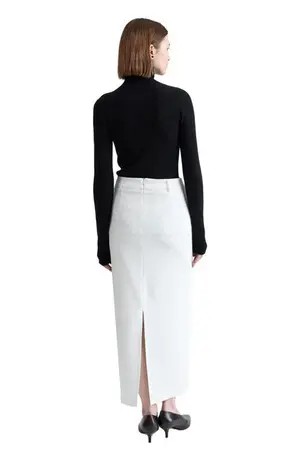 Almina Concept Slim Ribbed Turtleneck