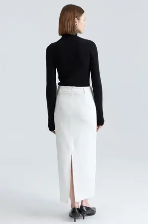 Almina Concept Slim Ribbed Turtleneck