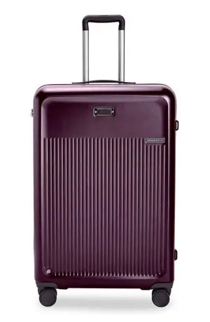 Briggs & Riley Large Sympatico Expandable 30-inch Spinner Packing Case - Plum