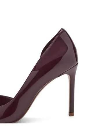 Mango Audrey D'orsay Pump - Burgundy