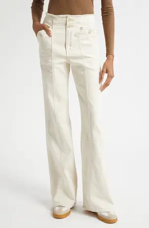 Veronica Beard Frayed Jeans For Women
