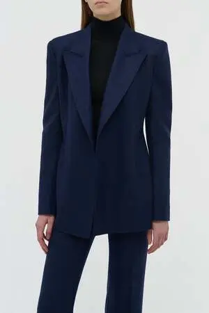 Gabriela Hearst Mairi Blazer Wool Cashmere Flannel