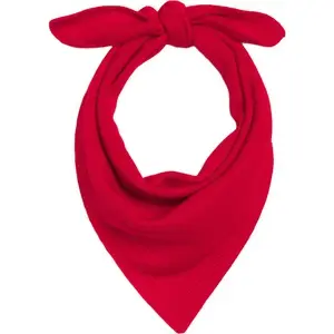 Almina Concept Triangle Neck Scarf Red