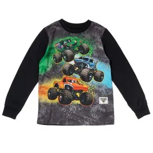 MONSTER JAM Pajama Shirt & Pants Set