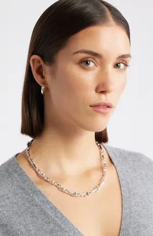 Nordstrom Square Mariner Link Necklace