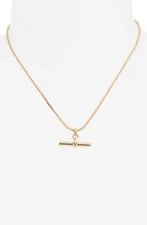 Nordstrom T-bar Pendant Necklace