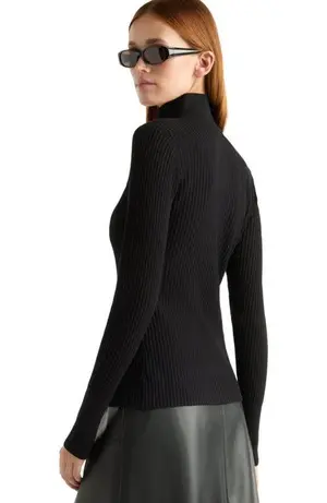 Modern Citizen Kaine Ribbed Zip Sweater
