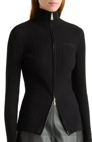 Modern Citizen Kaine Ribbed Zip Sweater