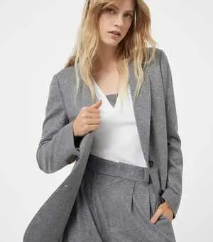 Brunello Cucinelli Cashmere Jersey Notched Lapel Blazer