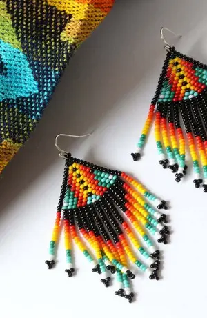 FOSTERIE Embera Earrings - Bellini