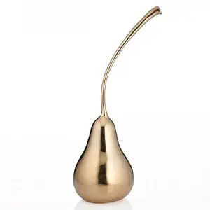 LUNARES Pear Sculpture - Gold